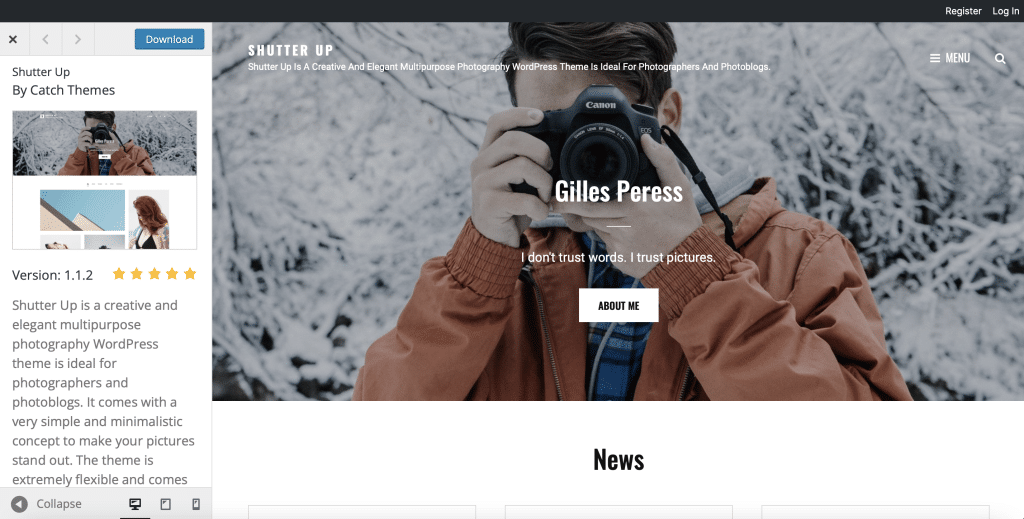 How To Create a Photography Website with WordPress (In 5 Steps) • GigaPress - CODINGHEROS.COM