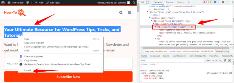 How to Center Title in WordPress [A Beginner's Visual Guide]