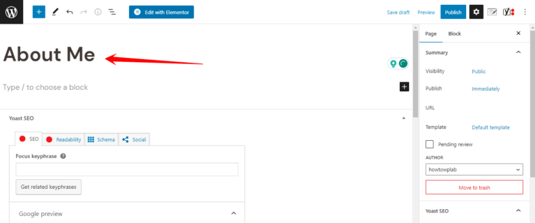 How to Create An About Me Page on WordPress ( A Complete Guide ...