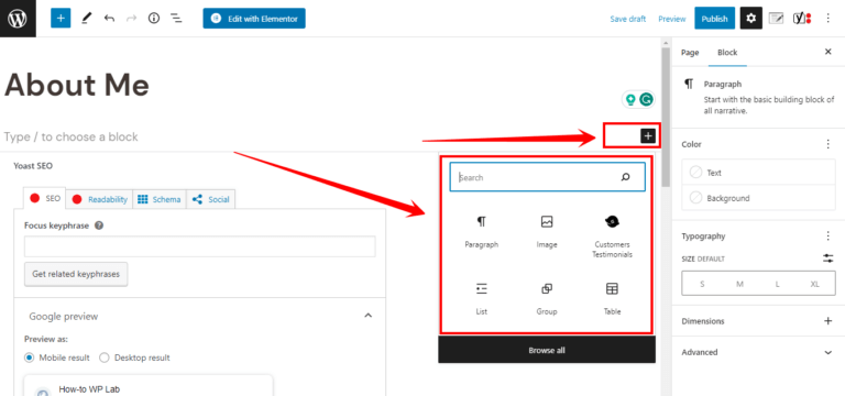 How to Create An About Me Page on WordPress ( A Complete Guide ...