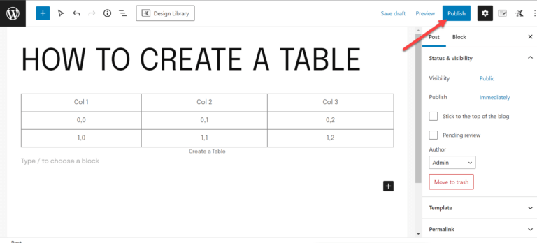 How to Create Tables in WordPress - CODINGHEROS.COM