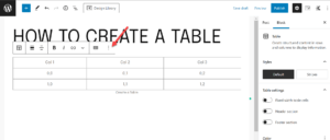 How to Create Tables in WordPress - CODINGHEROS.COM