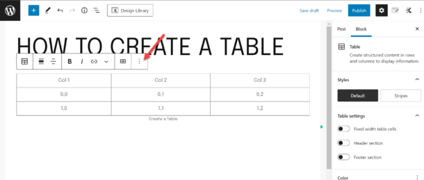 How to Create Tables in WordPress - CODINGHEROS.COM